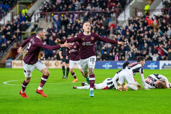 Goal 10 Hearts Barrie Mckay Scores Editorial Stock Photo - Stock Image ...