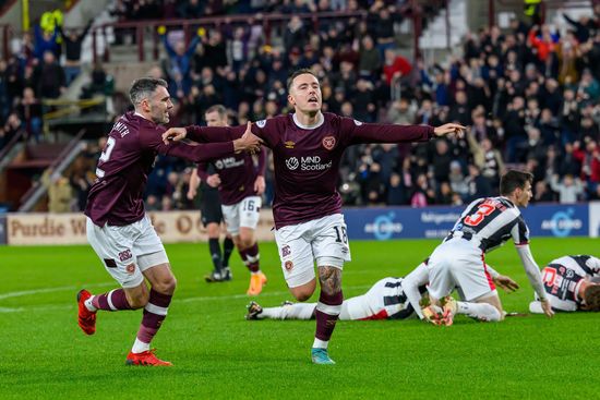 Goal 10 Hearts Barrie Mckay Scores Editorial Stock Photo - Stock Image ...