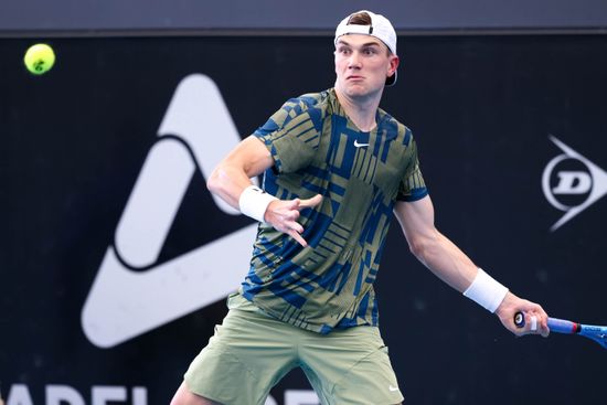 Jack Draper Great Britain Hits Forehand Editorial Stock Photo - Stock ...
