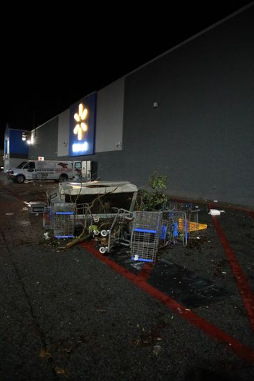 Damage Infront Walmart Editorial Stock Photo - Stock Image | Shutterstock