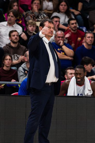 Ergin Ataman Head Coach Anadolu Efes Editorial Stock Photo - Stock ...