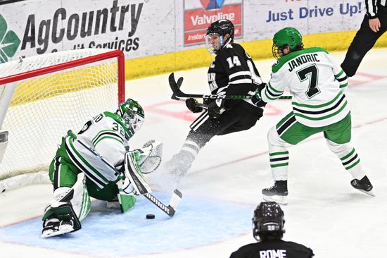 Western Michigan Broncos Forward Jason Polin Editorial Stock Photo ...