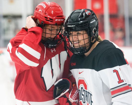 Wisconsin Badgers Forward Jesse Compher 7 Editorial Stock Photo - Stock ...