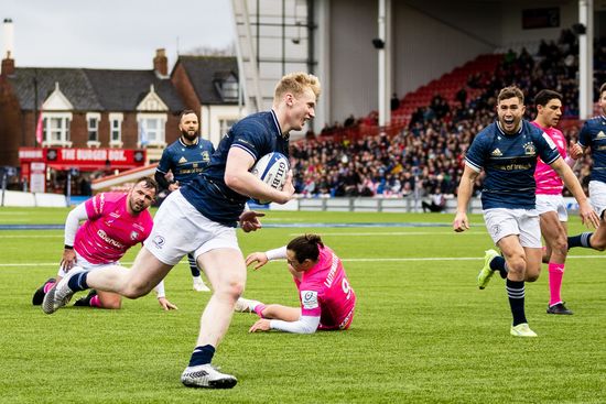 Jamie Osborne Leinster Rugby Scores His Editorial Stock Photo - Stock ...