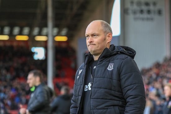 Alex Neil Manager Stoke City During Editorial Stock Photo - Stock Image ...
