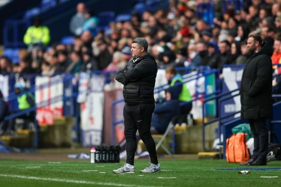 Portsmouth Caretaker Manager Simon Bassey During Editorial Stock Photo ...
