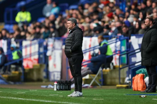 Portsmouth Caretaker Manager Simon Bassey During Editorial Stock Photo ...