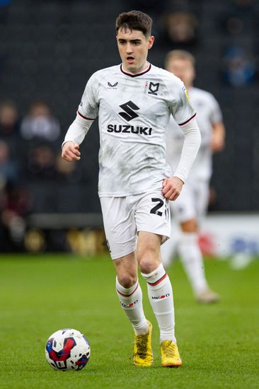 Mk Dons Defender Daniel Harvie 21 Editorial Stock Photo - Stock Image ...