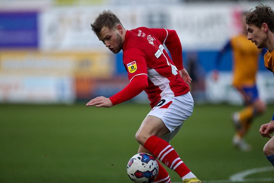 Crewe Alexandra Forward Elliot Nevitt 20 Editorial Stock Photo - Stock ...