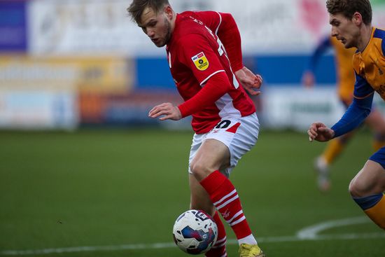 Crewe Alexandra Forward Elliot Nevitt 20 Editorial Stock Photo - Stock ...