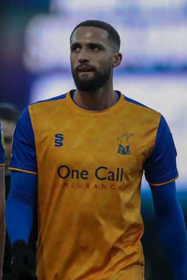 Mansfield Town Forward Jordan Bowery 9 Editorial Stock Photo - Stock ...
