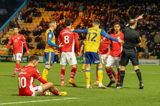 Mansfield Town Forward George Maris 10 Editorial Stock Photo - Stock ...