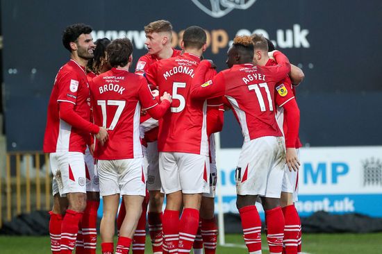 Goal Crewe Alexandra Players Celebrate After Editorial Stock Photo ...