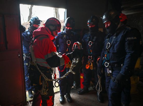 Member Central Mining Rescue Team Bytom Editorial Stock Photo - Stock ...
