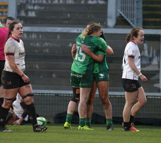 Ulster Vs Connacht Connachts Clara Barrett Editorial Stock Photo ...