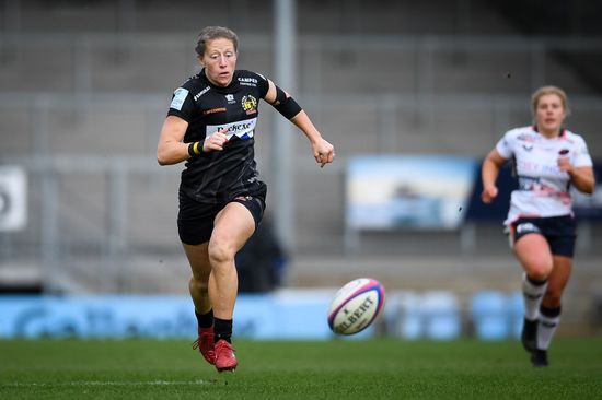 Rachel Johnson Exeter Chiefs Chases Loose Editorial Stock Photo - Stock ...