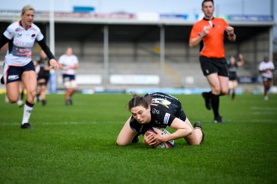Flo Robinson Exeter Chiefs Scores Try Editorial Stock Photo - Stock ...
