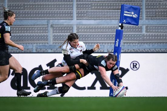 Maisy Allen Exeter Chiefs Scores Try Editorial Stock Photo - Stock ...