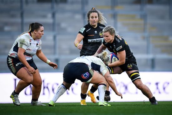 Rachel Johnson Exeter Chiefs Carries Editorial Stock Photo - Stock ...