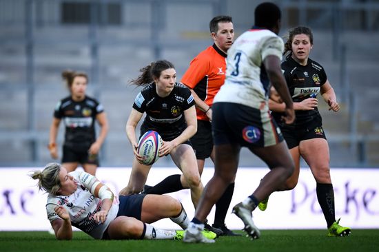 Flo Robinson Exeter Chiefs Carries Editorial Stock Photo - Stock Image ...