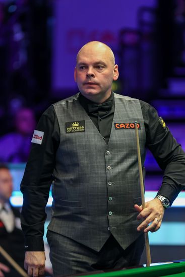 Stuart Bingham During Cazoo Masters Semi Editorial Stock Photo - Stock ...