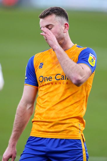Rhys Oates Mansfield Town Rues Missed Editorial Stock Photo - Stock ...