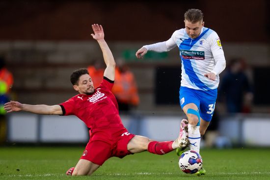 Ben Whitfield Barrow Controls Ball During Editorial Stock Photo - Stock ...