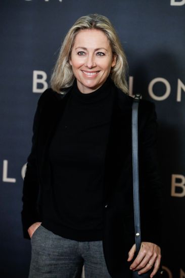 French Journalist Anne Sophie Lapix Attends Editorial Stock Photo ...