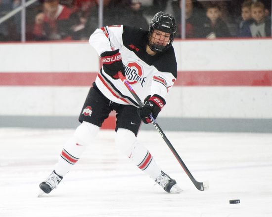 Ohio State Buckeyes Defenseman Emma Peschel Editorial Stock Photo ...