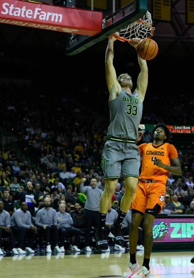 Baylor Bears Forward Caleb Lohner 33 Editorial Stock Photo - Stock ...