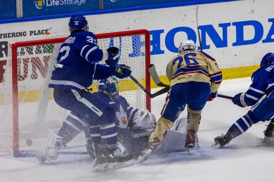 Rochester Americans Forward Mason Jobst 26 Editorial Stock Photo ...