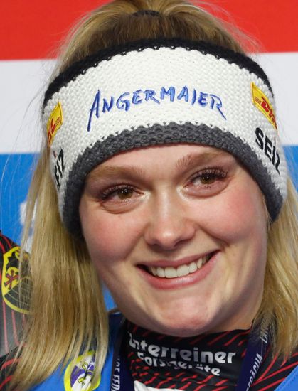 Winner Anna Berreiter Germany Reacts During Editorial Stock Photo ...