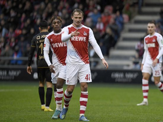 Mathias Olesen 1 Fc Koeln Celebrates Editorial Stock Photo - Stock ...