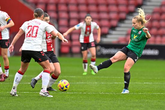 Lewes Womens Midfielder Amelia Hazard During Editorial Stock Photo ...