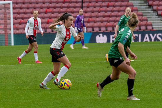 Southampton Womens Forward Beth Lumsden During Editorial Stock Photo ...
