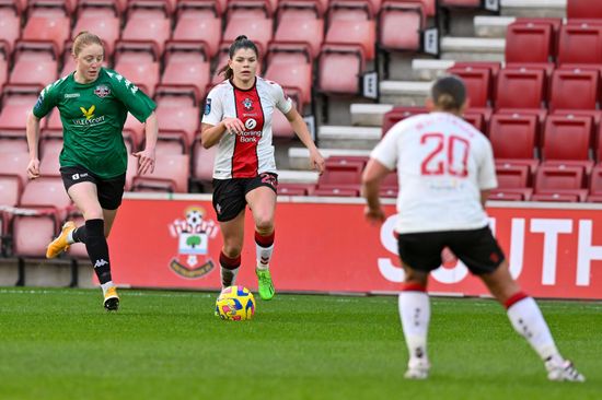 Southampton Womens Defender Megan Collett During Editorial Stock Photo ...