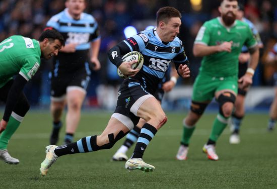 Josh Adams Cardiff Breaks Through Score Editorial Stock Photo - Stock ...