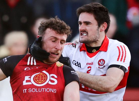 Down Vs Derry Downs Barry Ohagan Editorial Stock Photo - Stock Image ...