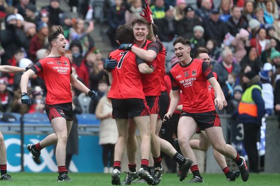 Fossa Vs Stewartstown Harps Fossa Players Editorial Stock Photo - Stock ...