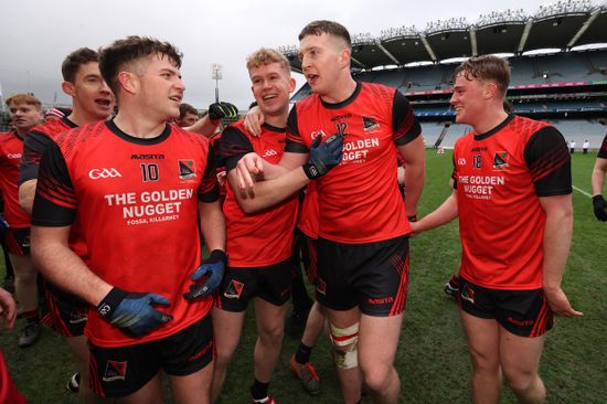 Fossa Vs Stewartstown Harps Fossa Players Editorial Stock Photo - Stock ...