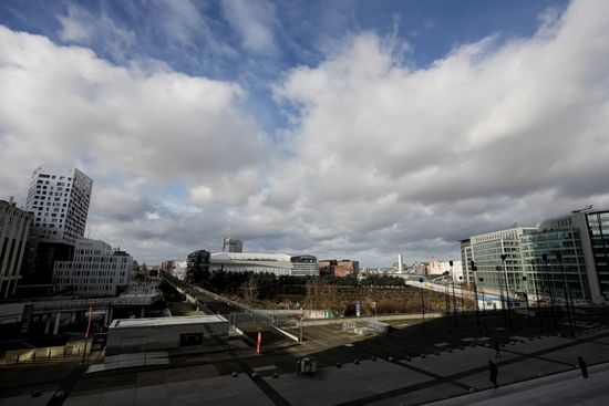 General View Paris La Defense Arena Editorial Stock Photo - Stock Image ...