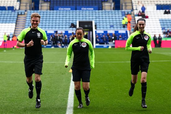 Referee Cheryl Foster Centre Assistant Referee Editorial Stock Photo ...