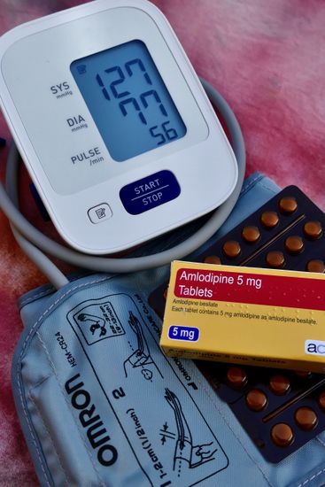 Blood Pressure Tablets Amlodipine Blood Pressure Editorial Stock Photo ...
