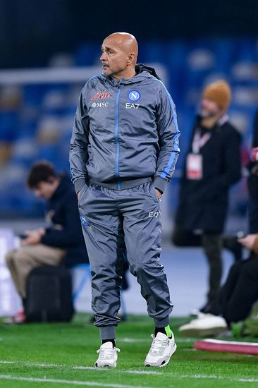 Luciano Spalletti Ssc Napoli Looks On Editorial Stock Photo - Stock ...