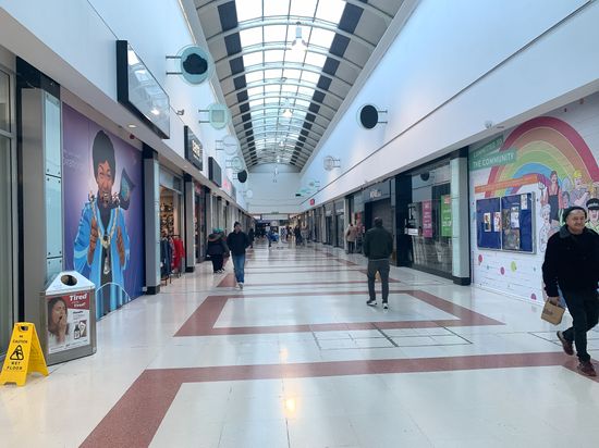 Queensmere Shopping Centre Slough Western Side Editorial Stock Photo ...