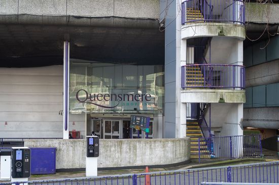 Queensmere Shopping Centre Slough Western Side Editorial Stock Photo ...