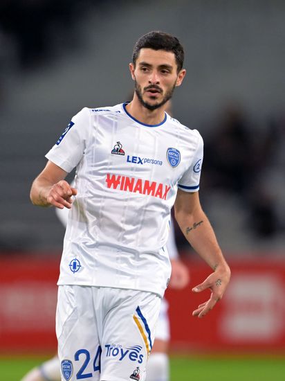 Lille Xavier Chavalerin Estac Troyes During Editorial Stock Photo ...
