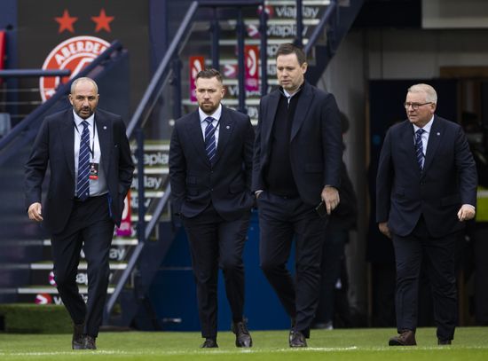 Rangers Manager Michael Beale Damian Matthew Editorial Stock Photo ...