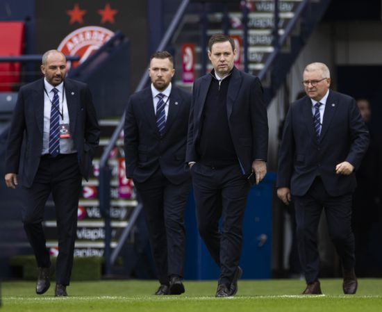 Rangers Manager Michael Beale Damian Matthew Editorial Stock Photo ...