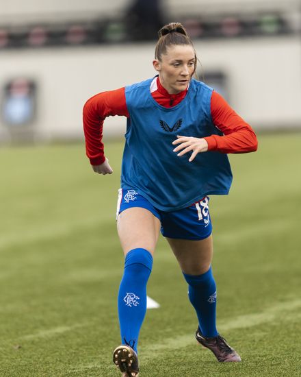 Rangers Womens Midfielder Chelsea Cornet Warms Editorial Stock Photo ...